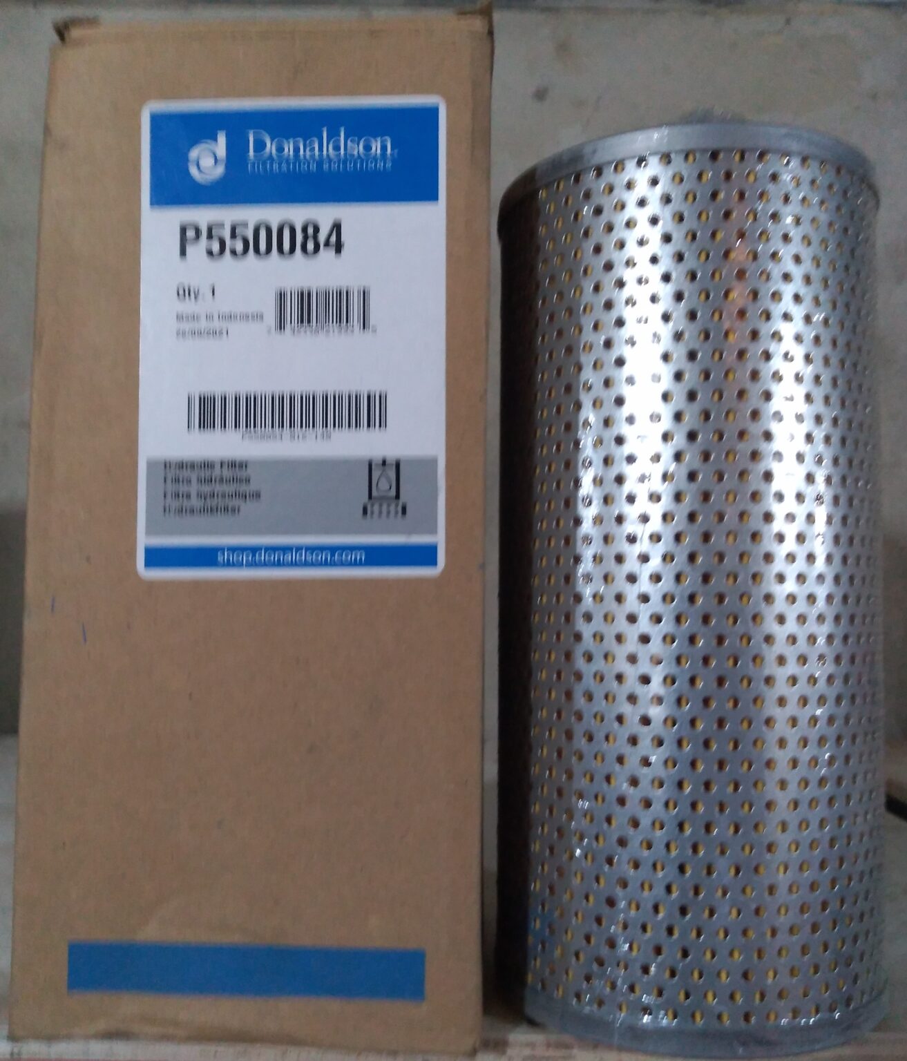HYDRAULIC FILTER, CARTRIDGE, PN. P550084 DONALDSON - CV Tunas Sumatera ...