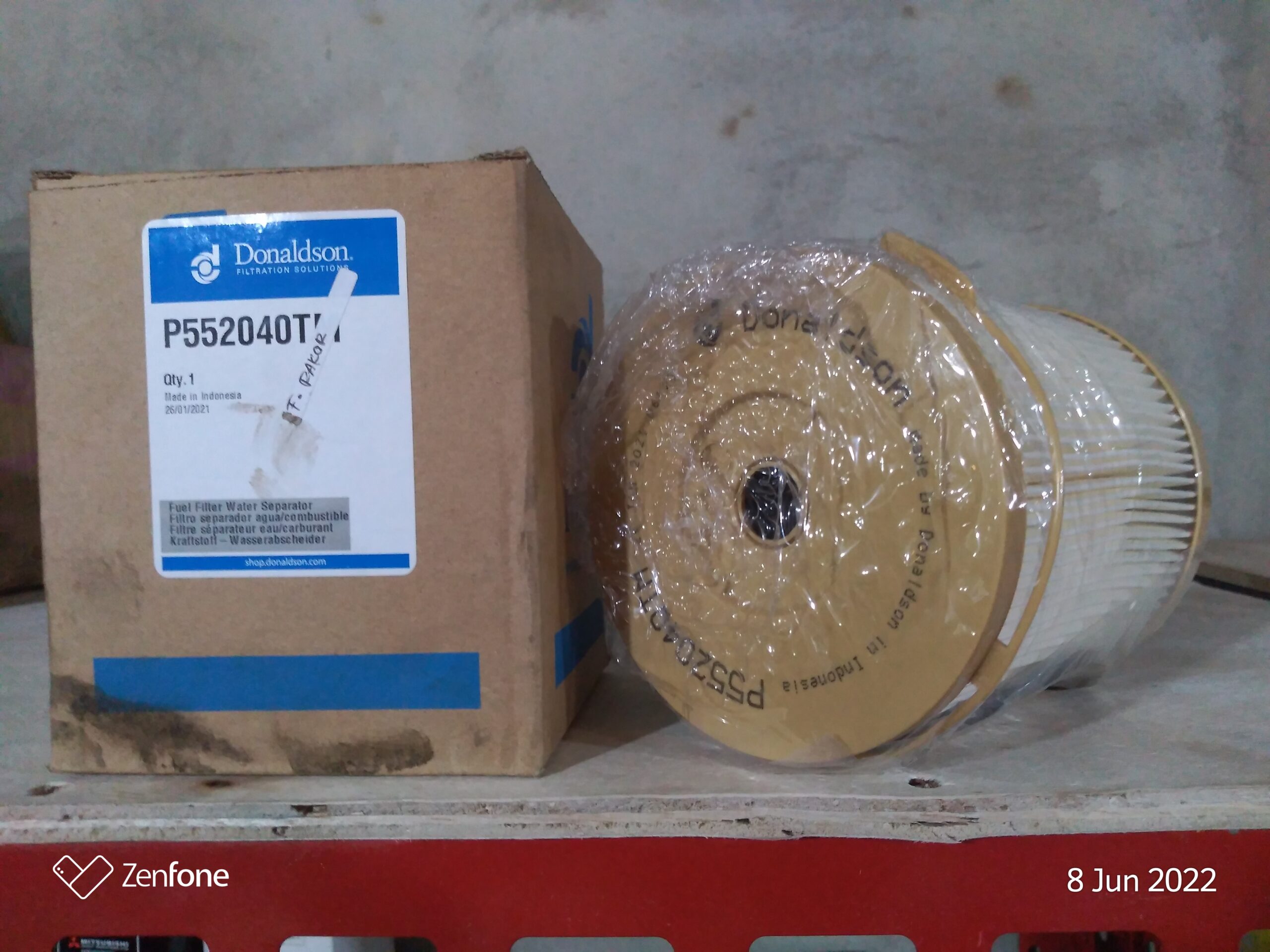 FUEL WATER SEPARATOR, PN. P552040TM DONALDSON - CV Tunas Sumatera Lampung