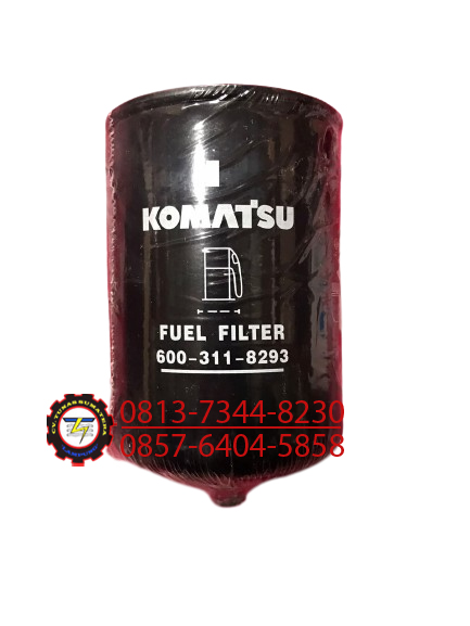 FUEL FILTER, PN. 600-311-8293 KOMATSU - CV Tunas Sumatera Lampung